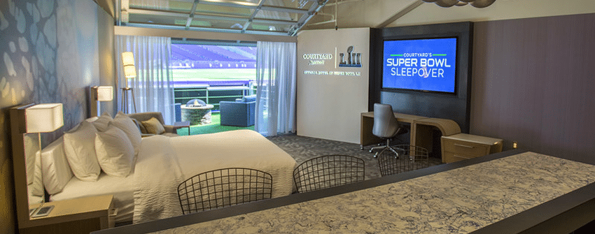 Game On! Marriott Updates its NFL Partnership with Virtual Reality Dome ...